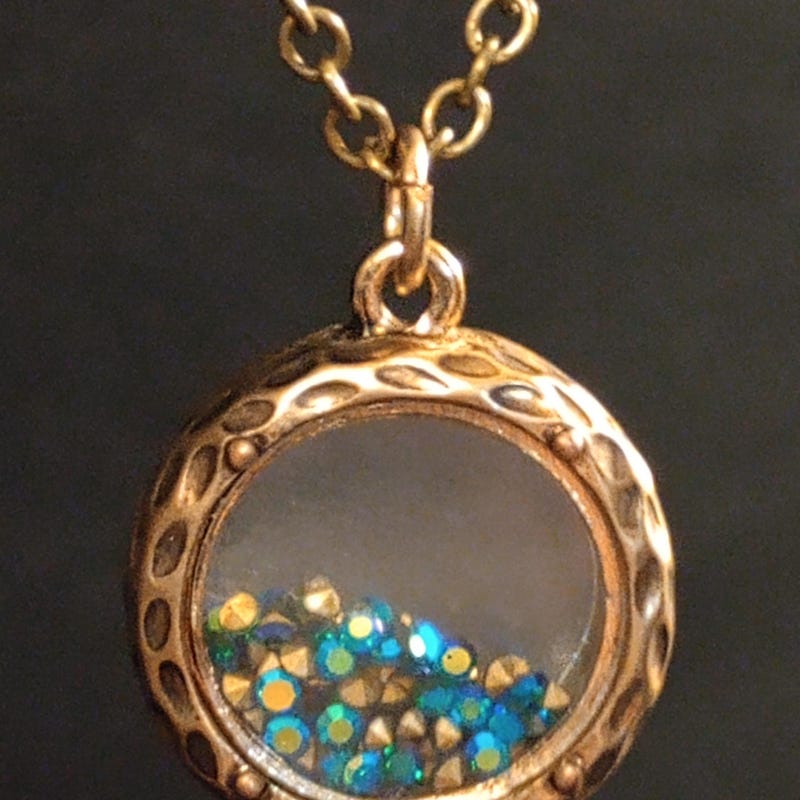 Shadow Box Pendant - Etsy