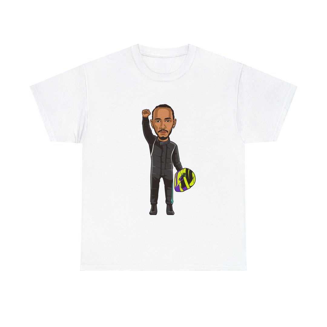 Lewis Hamilton Caricature Tshirt - Etsy