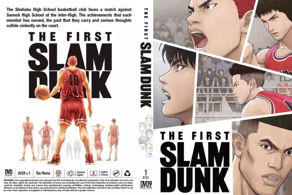 DVD the First Slam Dunk English Dubbed All Region - Etsy