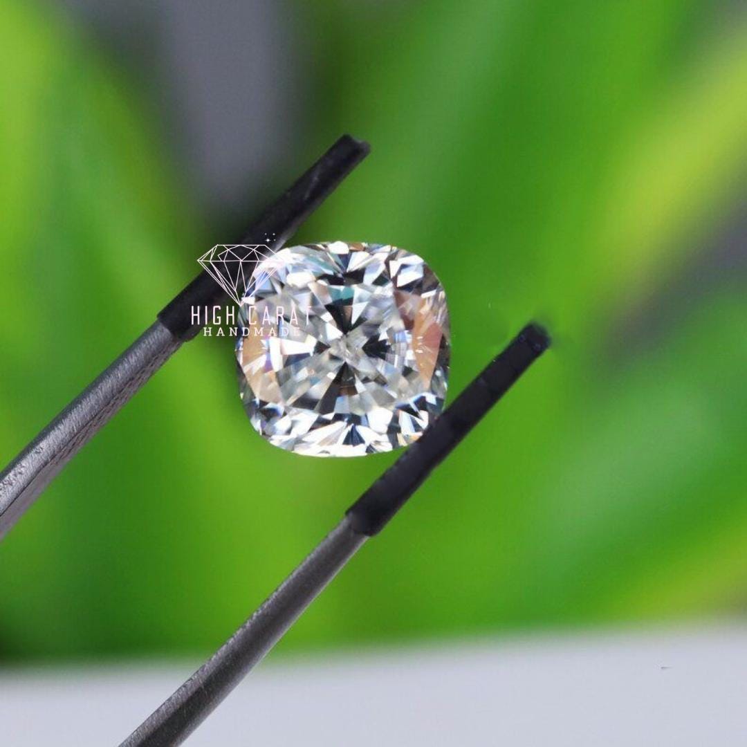 Cushion Cut Diamond, Loose Lab Grown Stunning Diamond, Cushion Cut ...