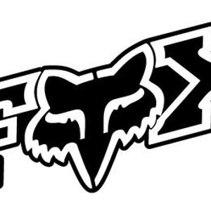 Fox Bike Sticker Decal Graphic - Etsy