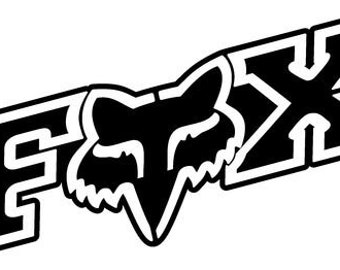 Fox Bike Sticker Decal Graphic - Etsy