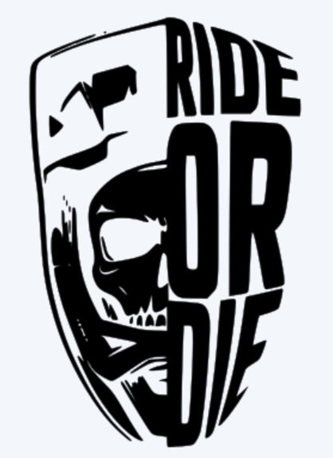 Ride or Die Car Bike Sticker Decal Graphic - Etsy