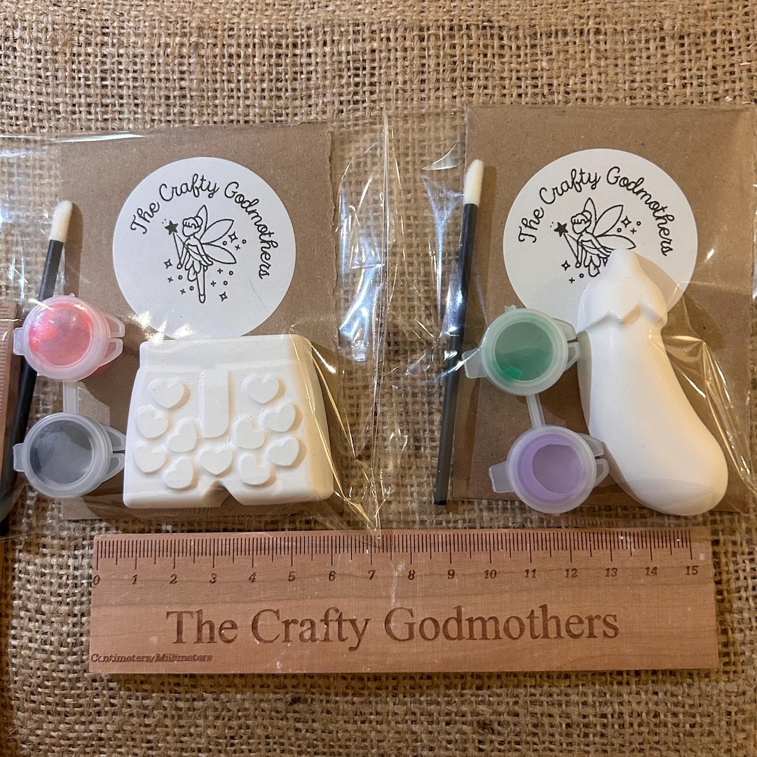 Mini Paint Your Own Hen Stag Night Hen Do Stag Do Favours (1 Supplied ...