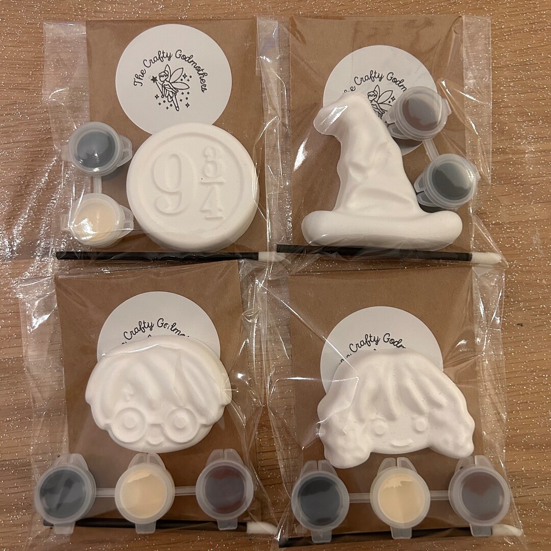Paint Your Own Wizard Party Bag Filler Favours (1 Supplied) - Etsy