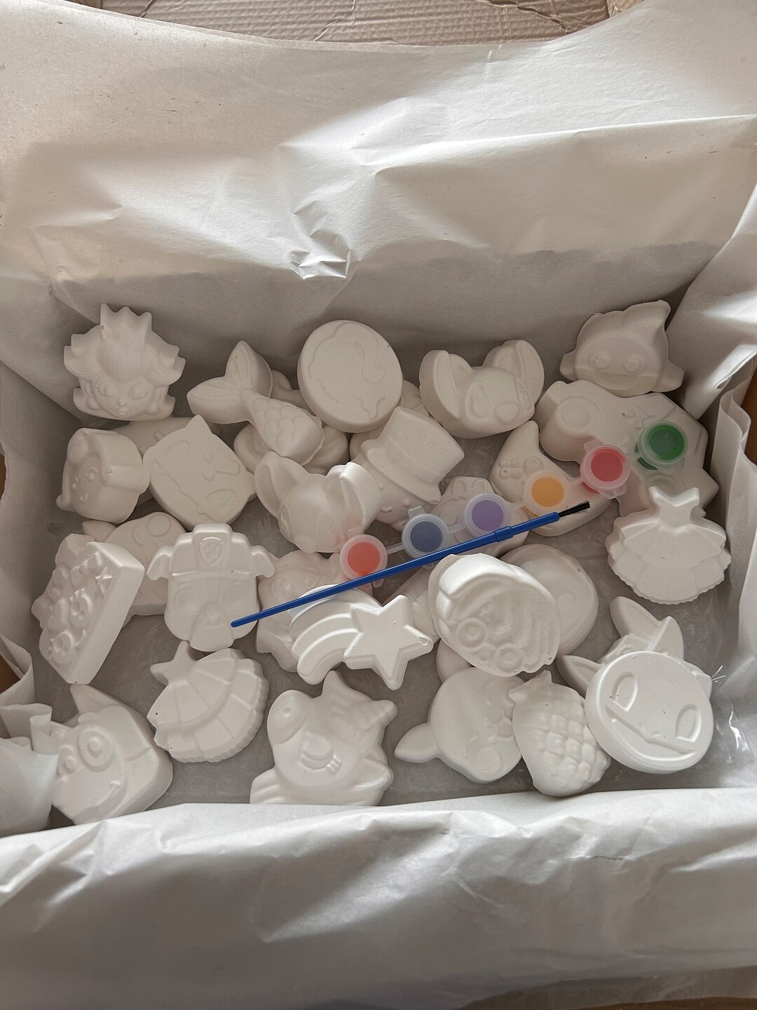 Paint Your Own Wonky Box Craft Kits - Etsy