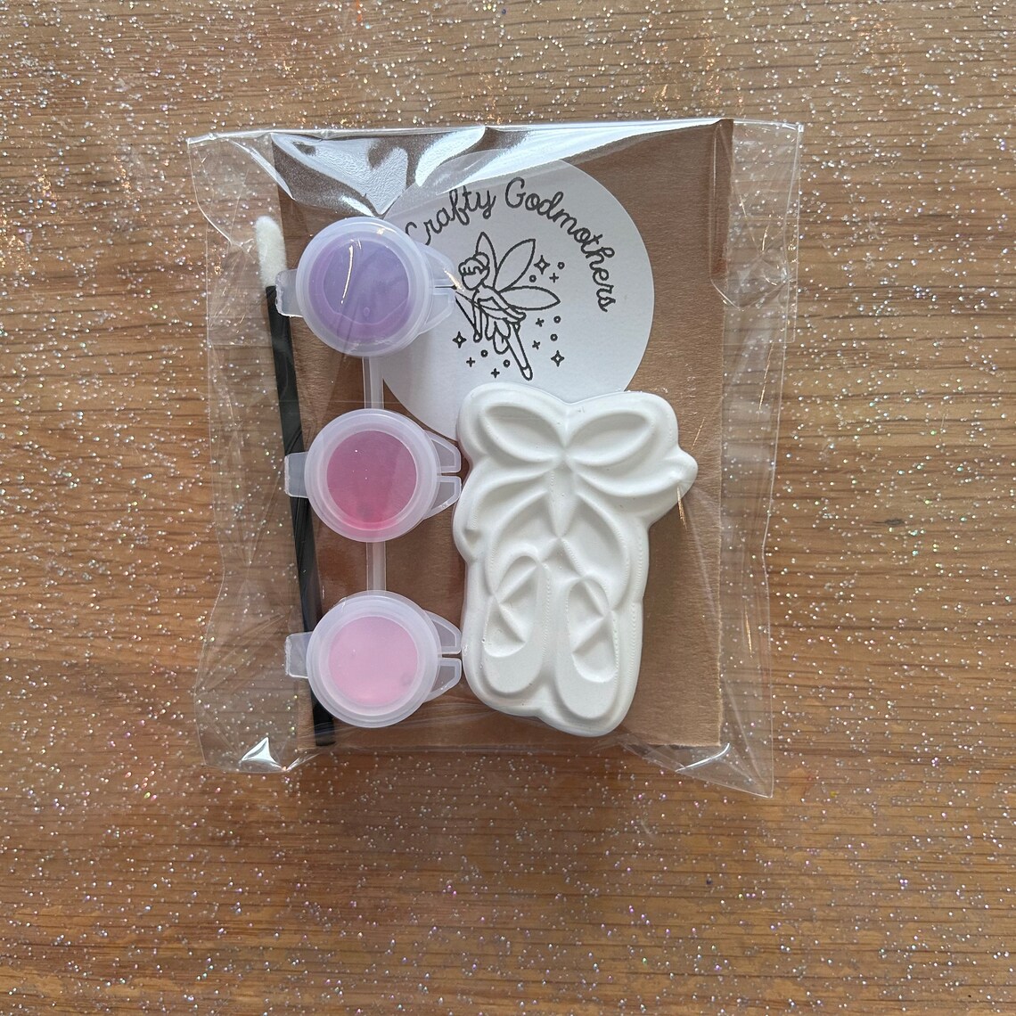 Mini Paint Your Own Ballet Tutu or Ballet Slippers Party Favours ...