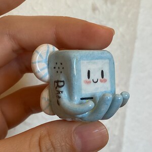 Adventure Time Bmo,bmo Ceramic Trinket,bmo Adventure Time Sclupture ...