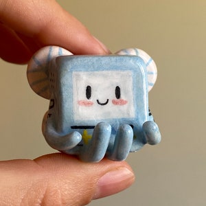 Adventure Time Bmo,bmo Ceramic Trinket,bmo Adventure Time Sclupture ...