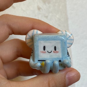 Adventure Time Bmo,bmo Ceramic Trinket,bmo Adventure Time Sclupture ...