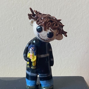Coraline&wybie Ceramic, Coraline Movie Coraline Doll,clay Coraline ...