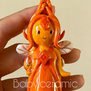 Flame Princess Figure Adventure Time Princess Flame Trinket Ceramic ...