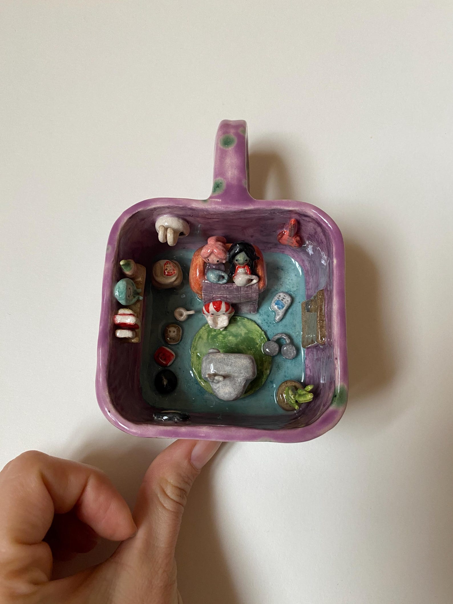 Marceline and Bubblegum Living Room–themed Ceramic Mug - Etsy