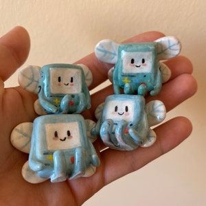Adventure Time Bmo,bmo Ceramic Trinket,bmo Adventure Time Sclupture ...