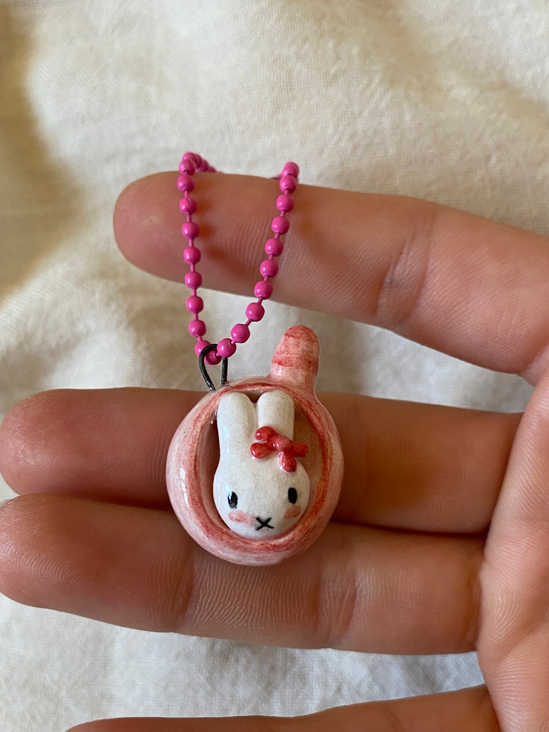 Miffy Ceramic Tamagotchi,miffy Tamagotchi.miffycore,miffy Keychains ...