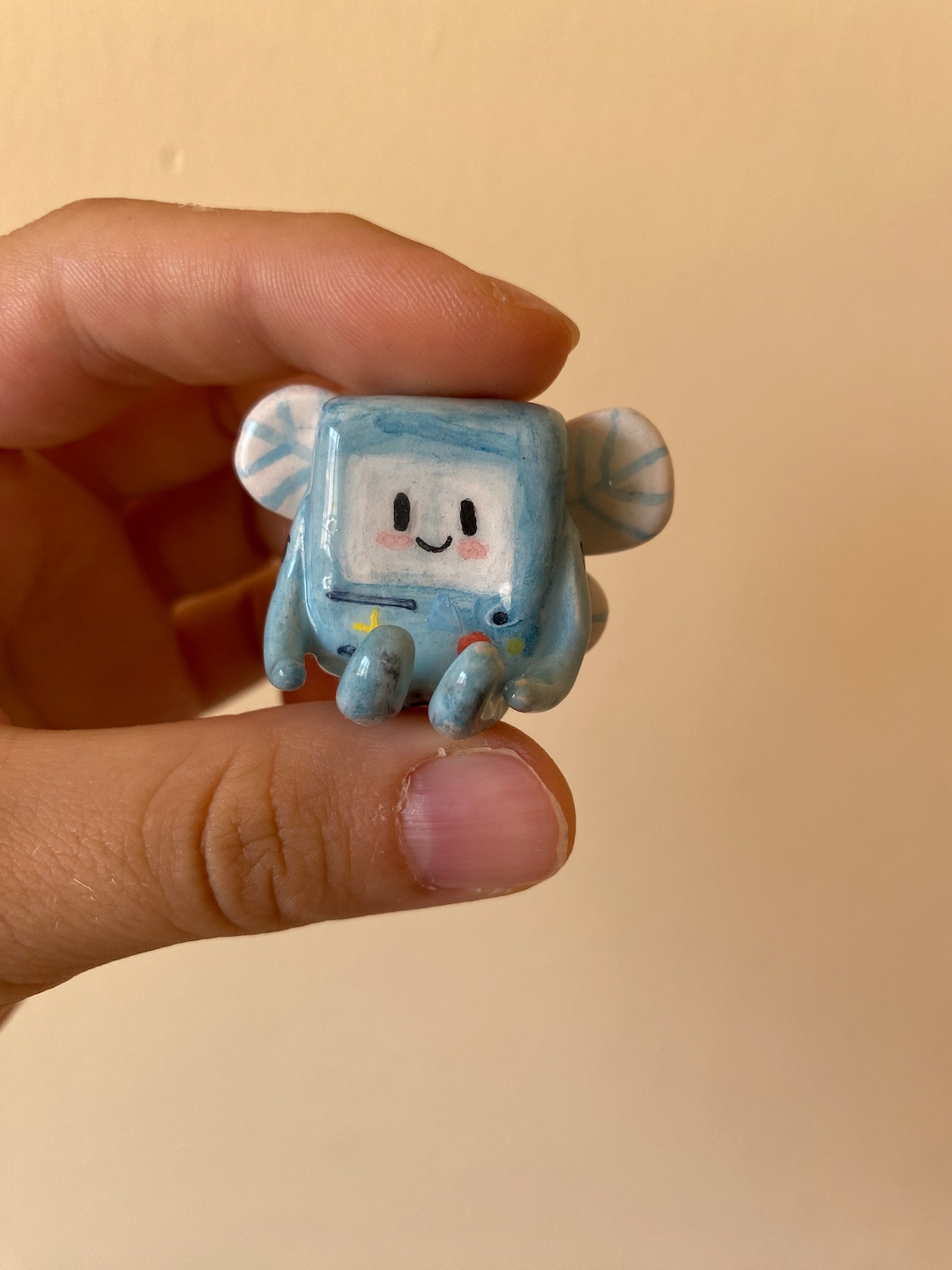 Adventure Time Bmo,bmo Ceramic Trinket,bmo Adventure Time Sclupture ...