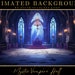 Vtuber Animated Background, Mystic Vampire Hall Scene, Twitch Fantasy ...