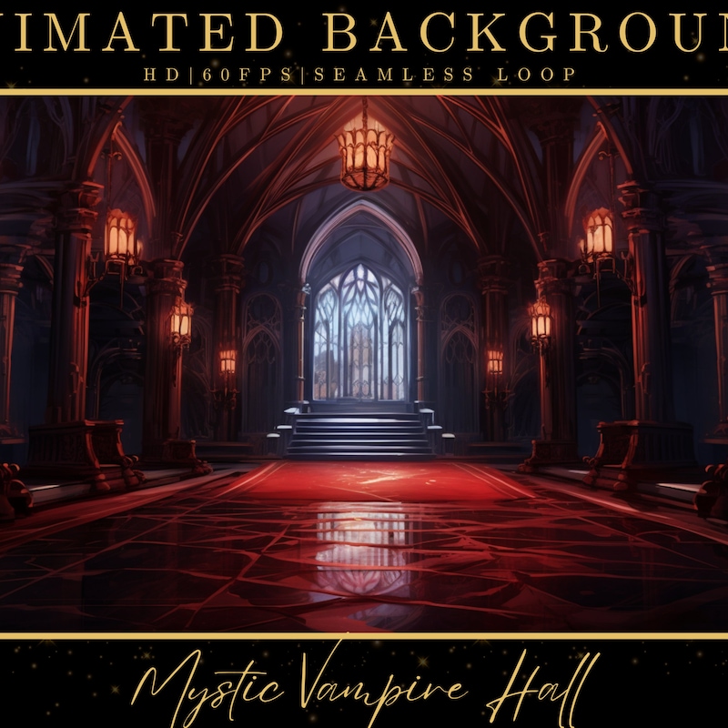 Vampire Stream Overlay - Etsy