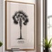 Maine State Tree Eastern White Pine Vintage Sketch Tree Poster Tree ...