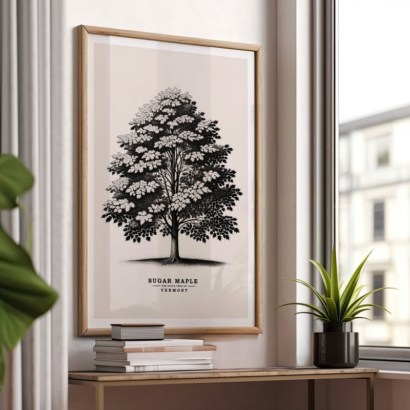 Vermont State Art - Etsy