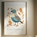 California State Bird Print | Quail | Print at Home | Wall Art ...