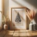 Maine State Tree | Eastern White Pine | Vintage Sketch | Tree Poster ...