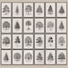 50 State Trees Vintage Sketch Bundle, Forest Print, Antique Tree ...