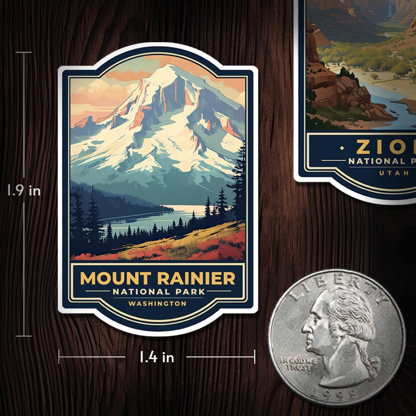 24 National Parks Stickers | Pack 02 | Nature Stickers | Adventure ...