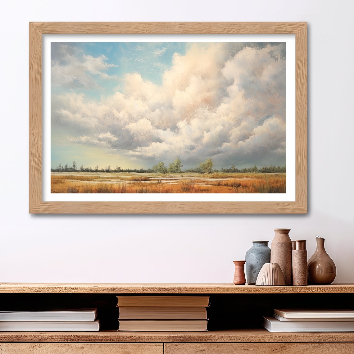 Printable Watercolor Skyscape Bundle, 15 Skyscapes, Instant Digital ...