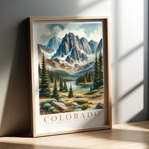 Colorado Poster - Etsy