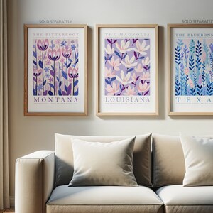 Louisiana State Flower Print | Magnolia | Flower Prints | Trendy Floral ...