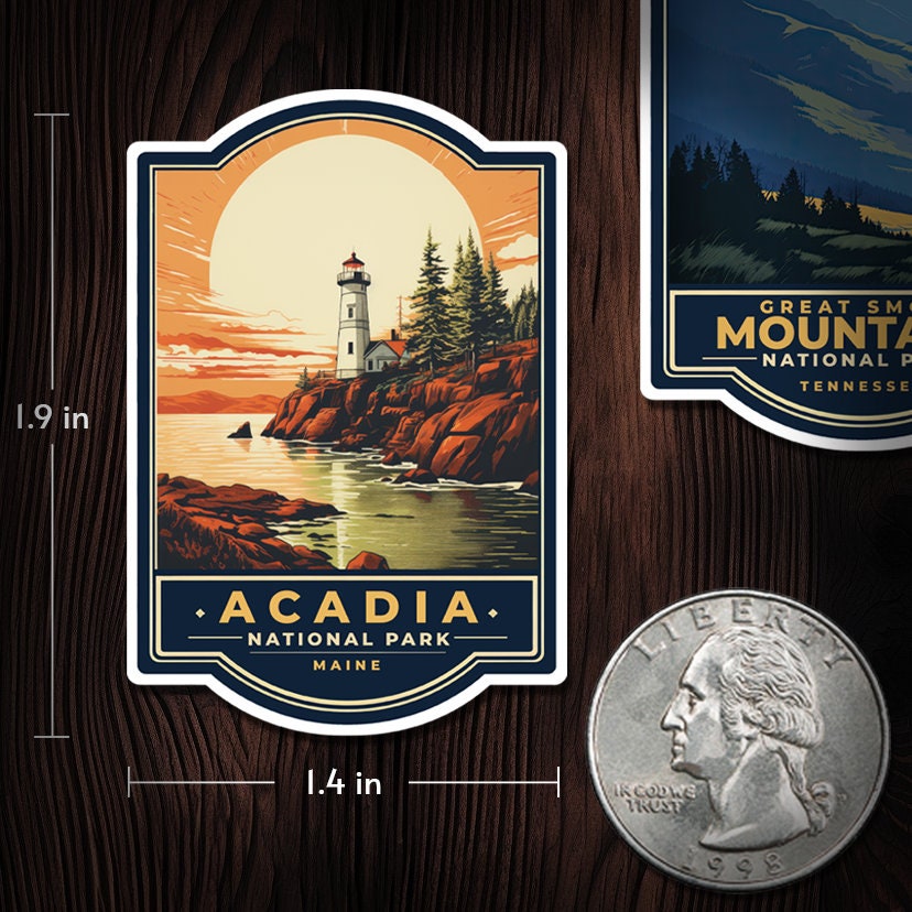 24 National Parks Stickers Pack 03 Nature Stickers Adventure Stickers ...