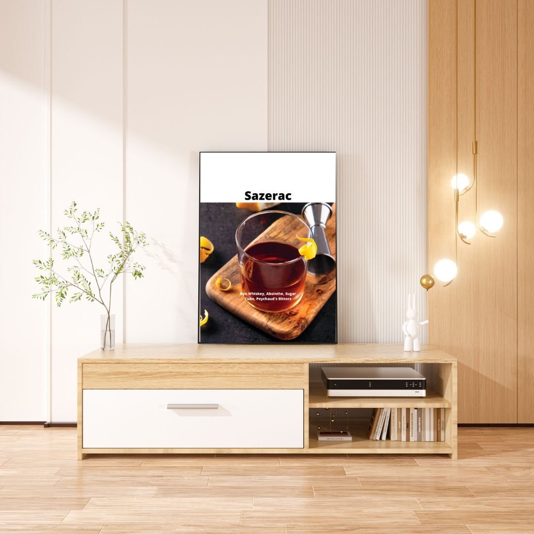 Sazerac is a Cocktail. Here is a Poster - Etsy