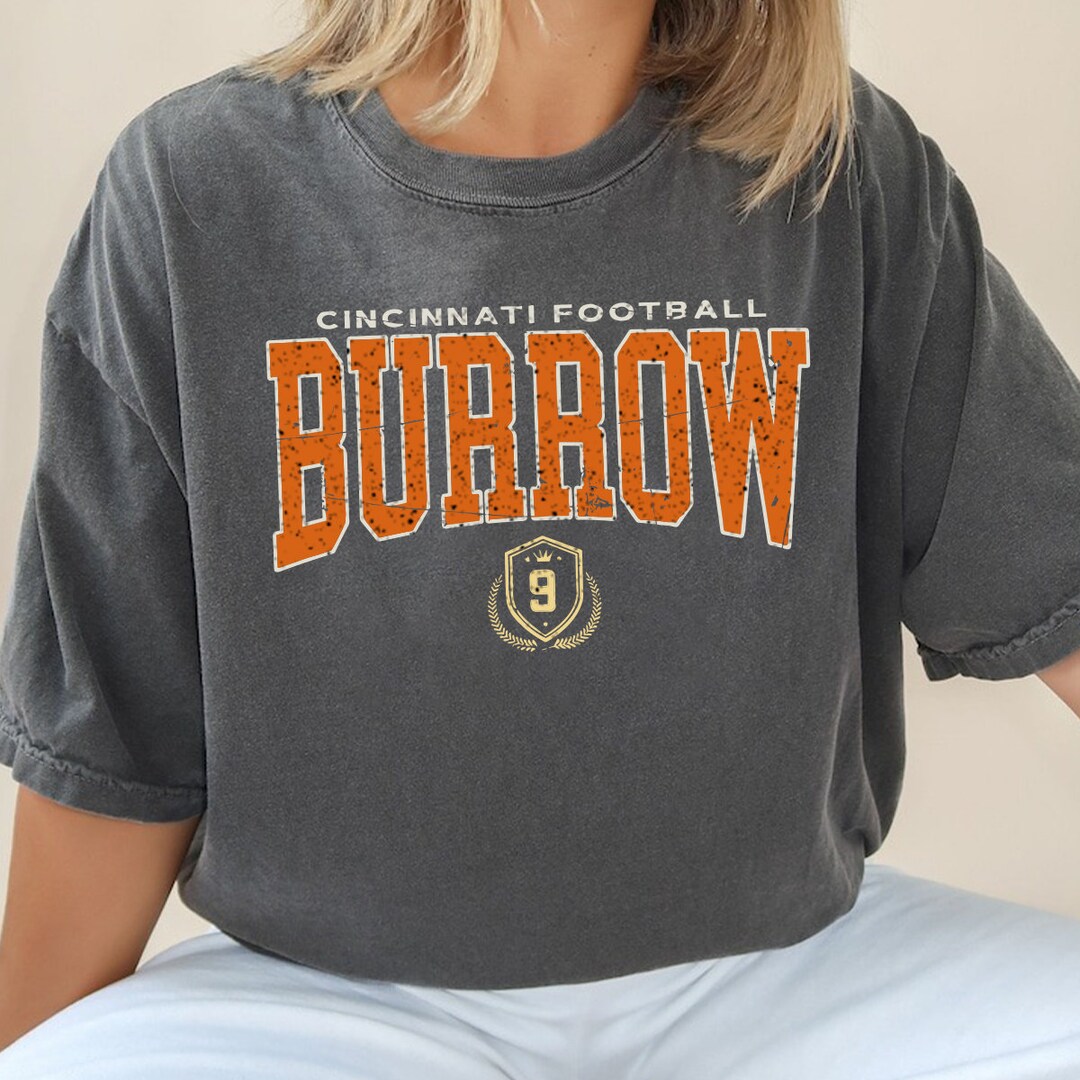 Joe Burrow Sweatshirt Joe Burrow Quarterback Cincinnati - Etsy