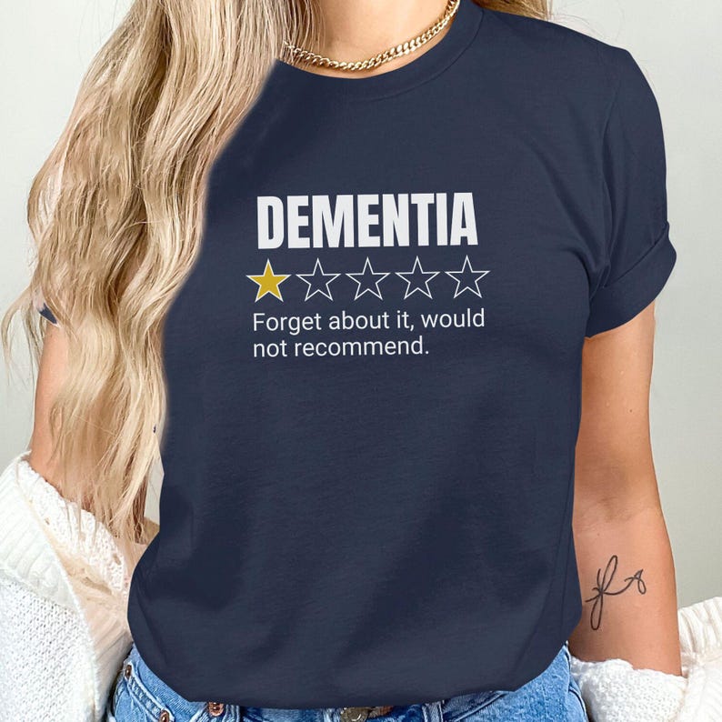 Dementia Review T Alzheimer's Awareness Shirt, Dementia Support Tee ...