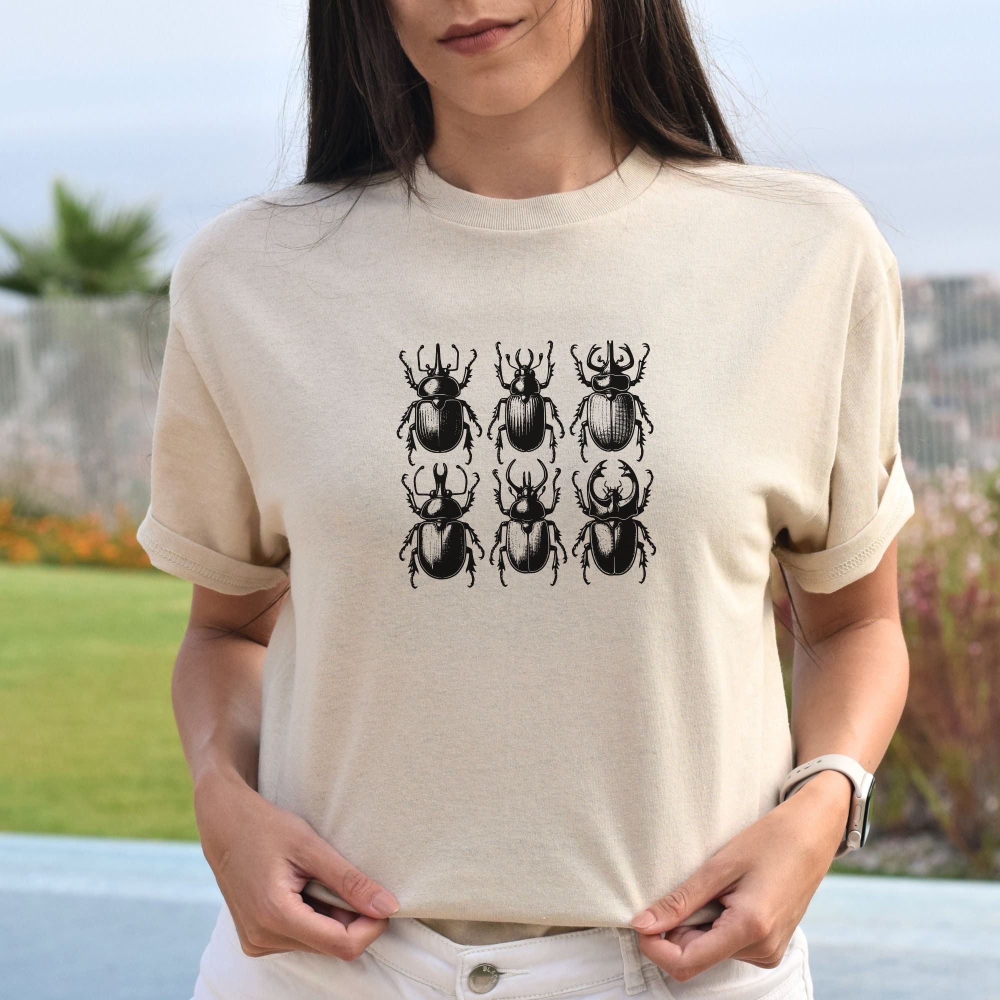 Funny Beetle Shirt, Entomology Bug T-shirt, Goblincore Insect Tshirt ...