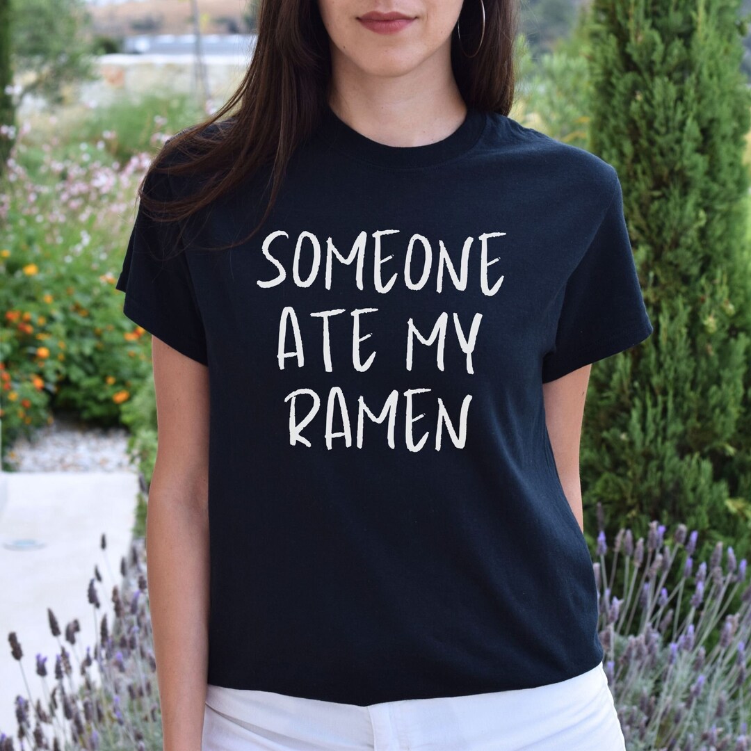 Funny Ramen Shirt, Japanese Noodle Lover T-shirt, Korean Noodle Tshirt ...