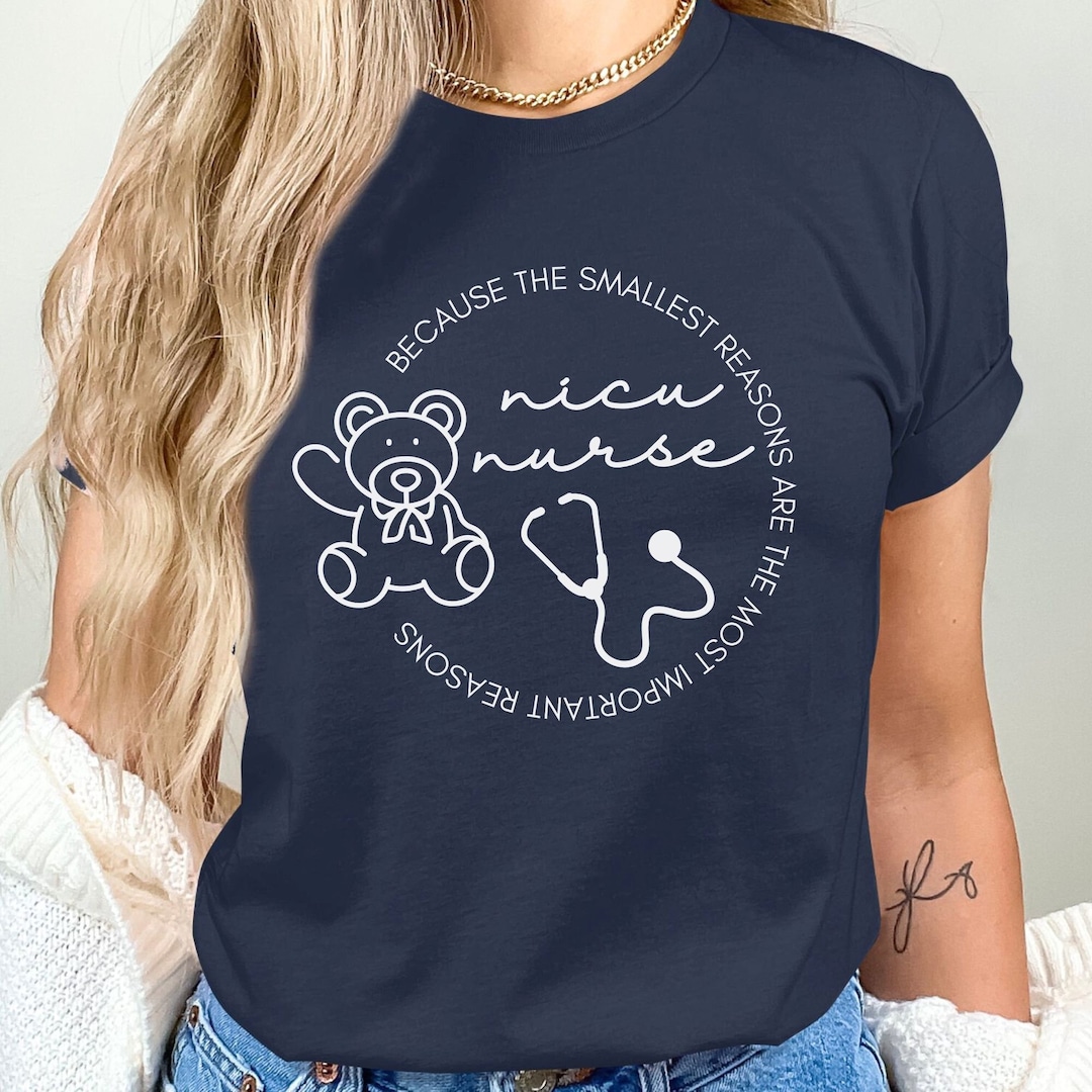 NICU Nurse Shirt, Neonatal Intensive Care Unit, Night Shift Baby Nurse ...
