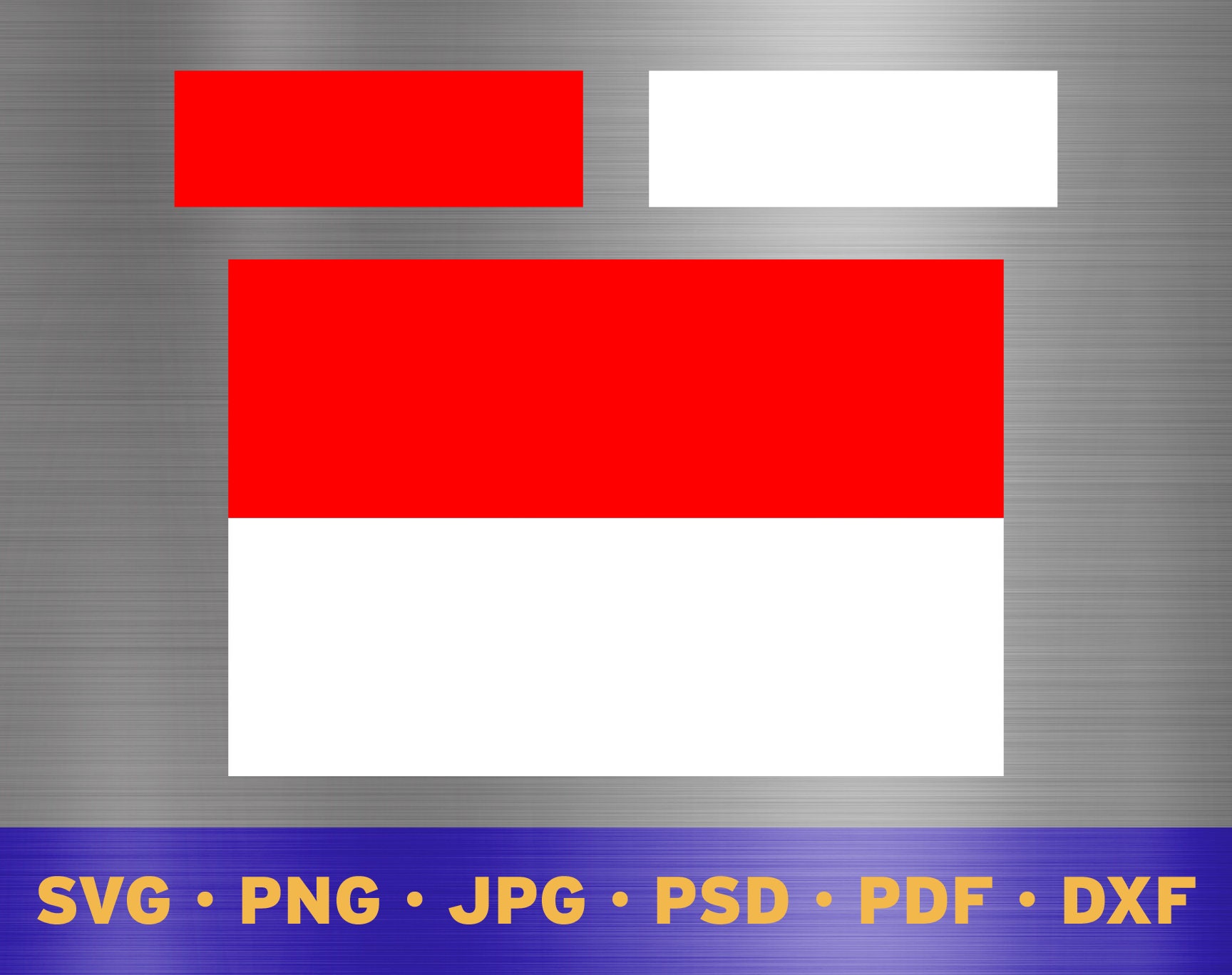Indonesia Flag Svg Layered Indonesian Flag Svg Indonesian - Etsy