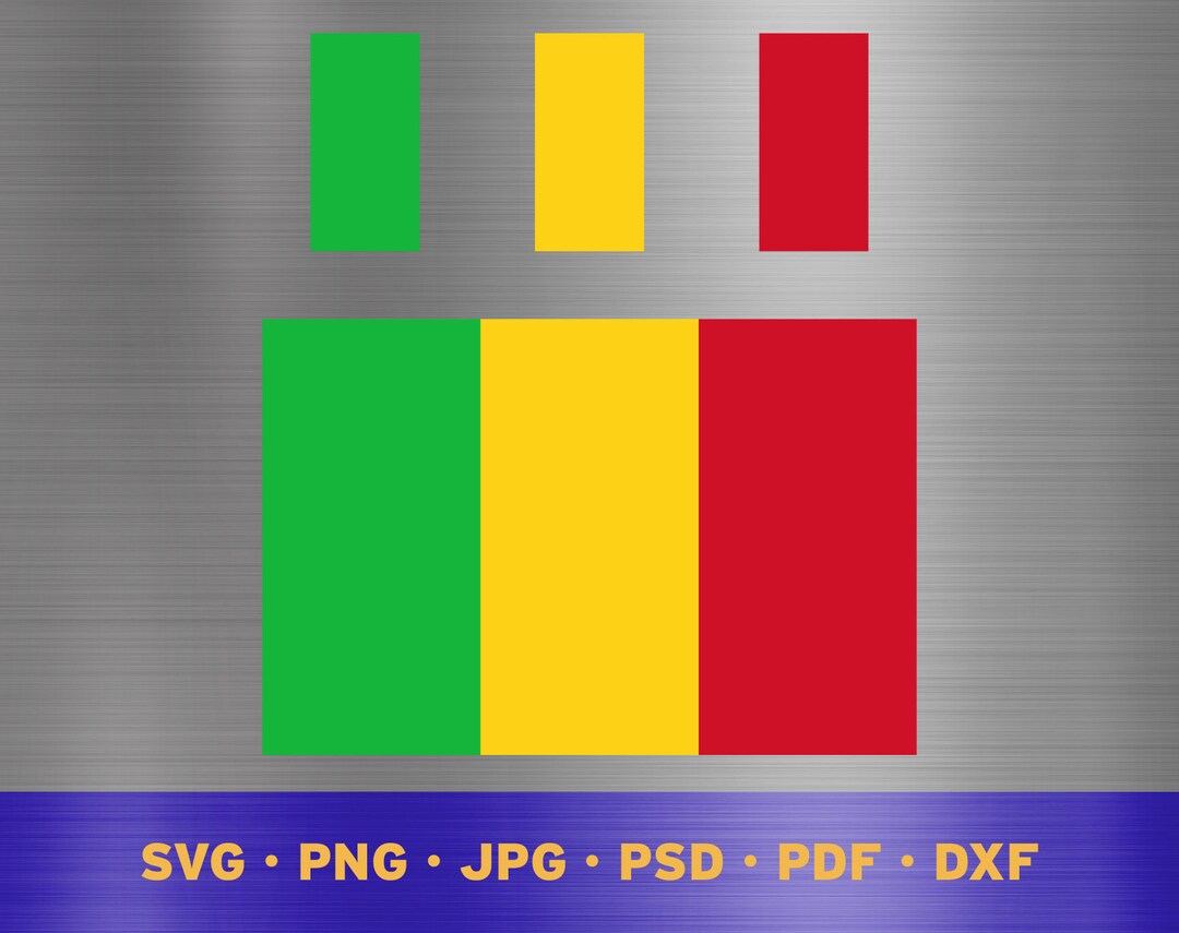 Mali Flag Svg Layered, Malian Flag Svg, Malian Flag Cricut, Mali Flag Png, Malian Flag Png ...