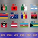 All Flags of the World Svg Layered, All Flags of the World Png, Every ...
