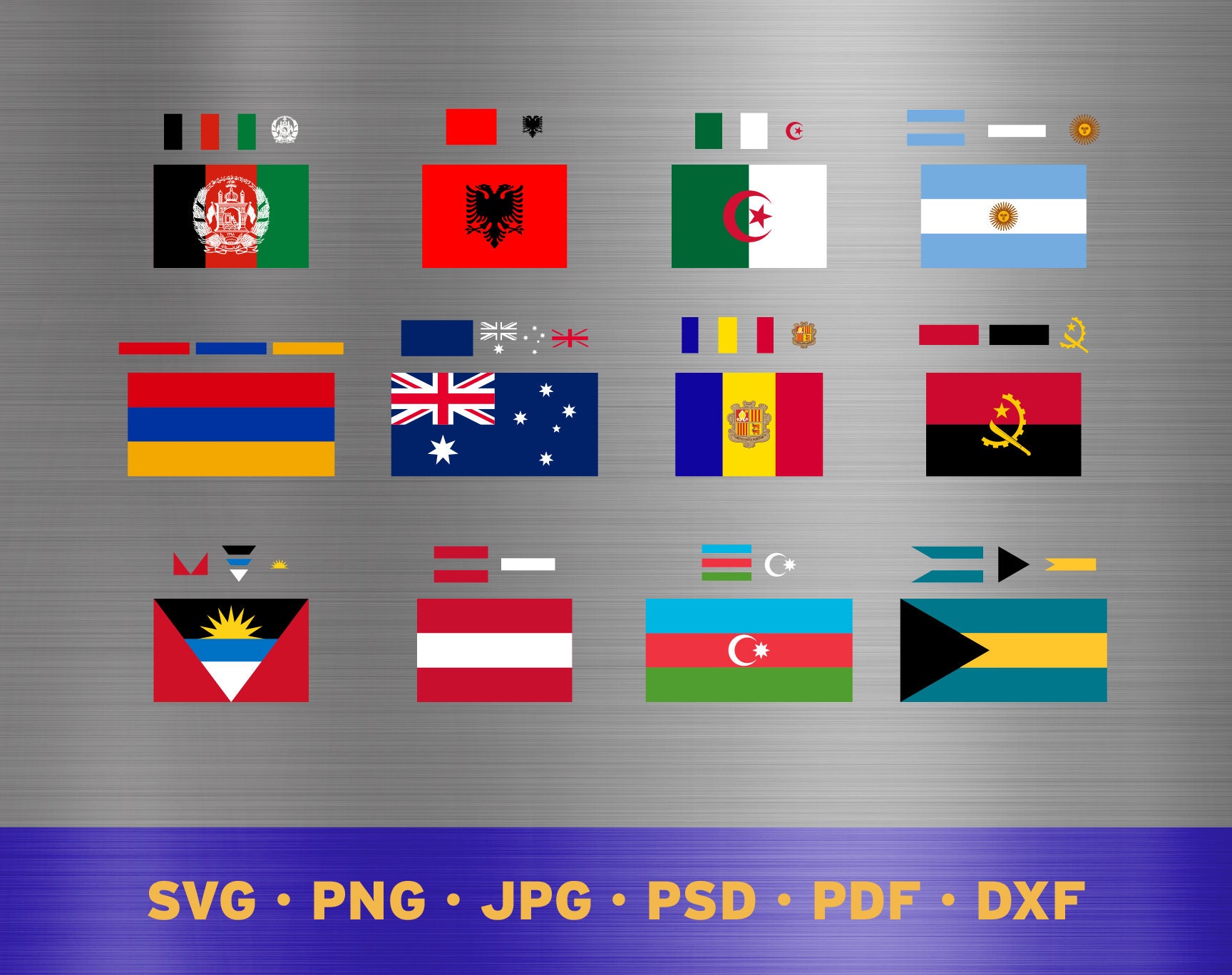 All Flags of the World Svg Layered, All Flags of the World Png, Every ...