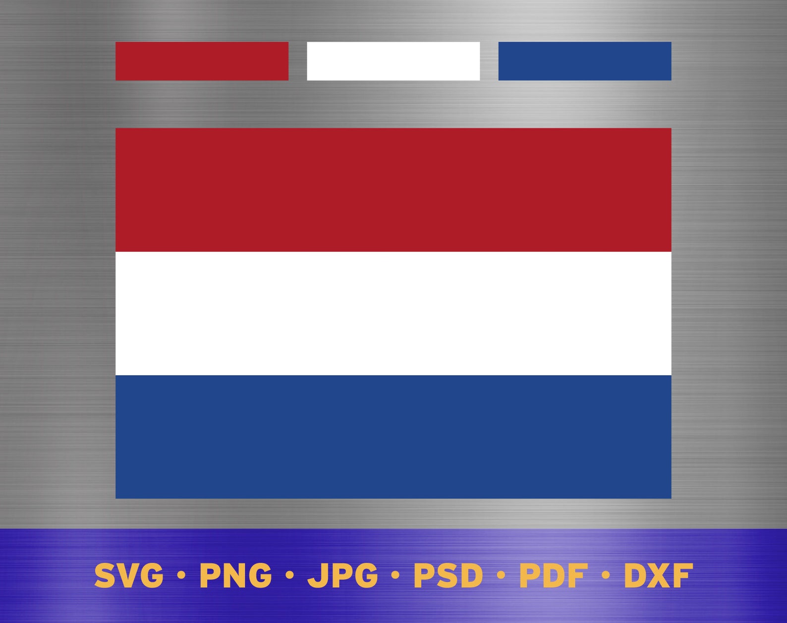 Netherlands Flag Svg Layered, Dutch Flag Svg, Dutch Flag Cricut ...