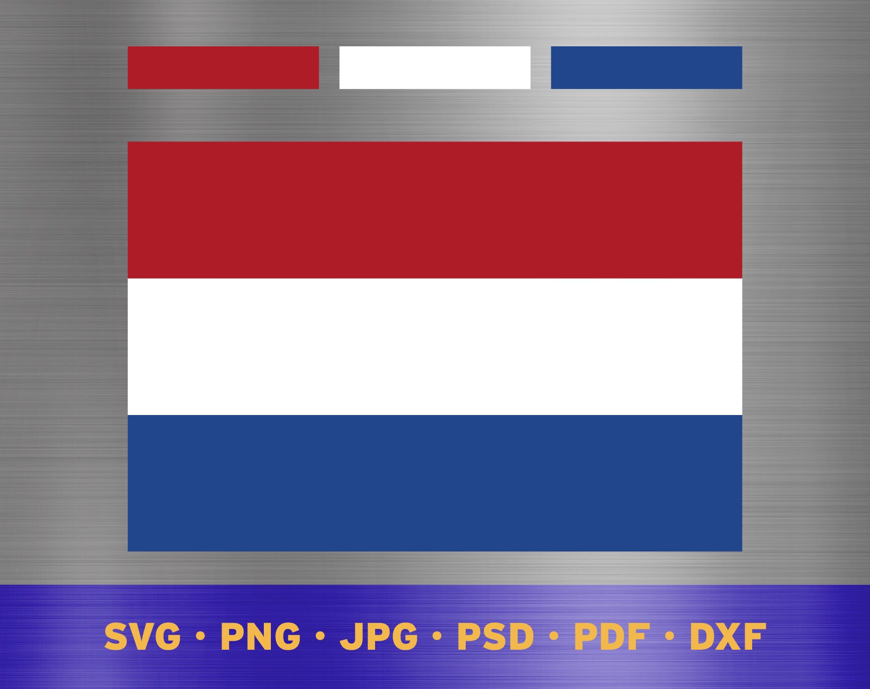 Netherlands Flag Svg Layered, Dutch Flag Svg, Dutch Flag Cricut ...