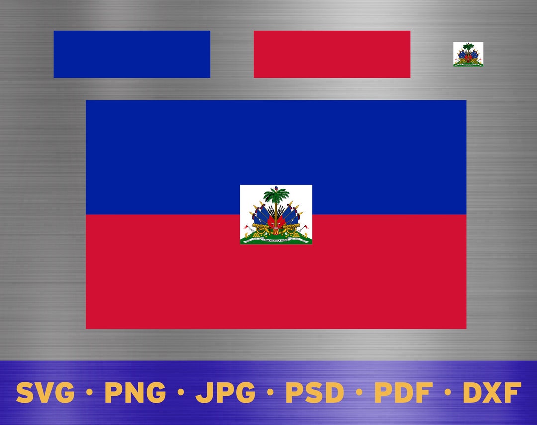 Haiti Flag Svg Layered Haitian Flag Svg Haitian Flag Cricut - Etsy