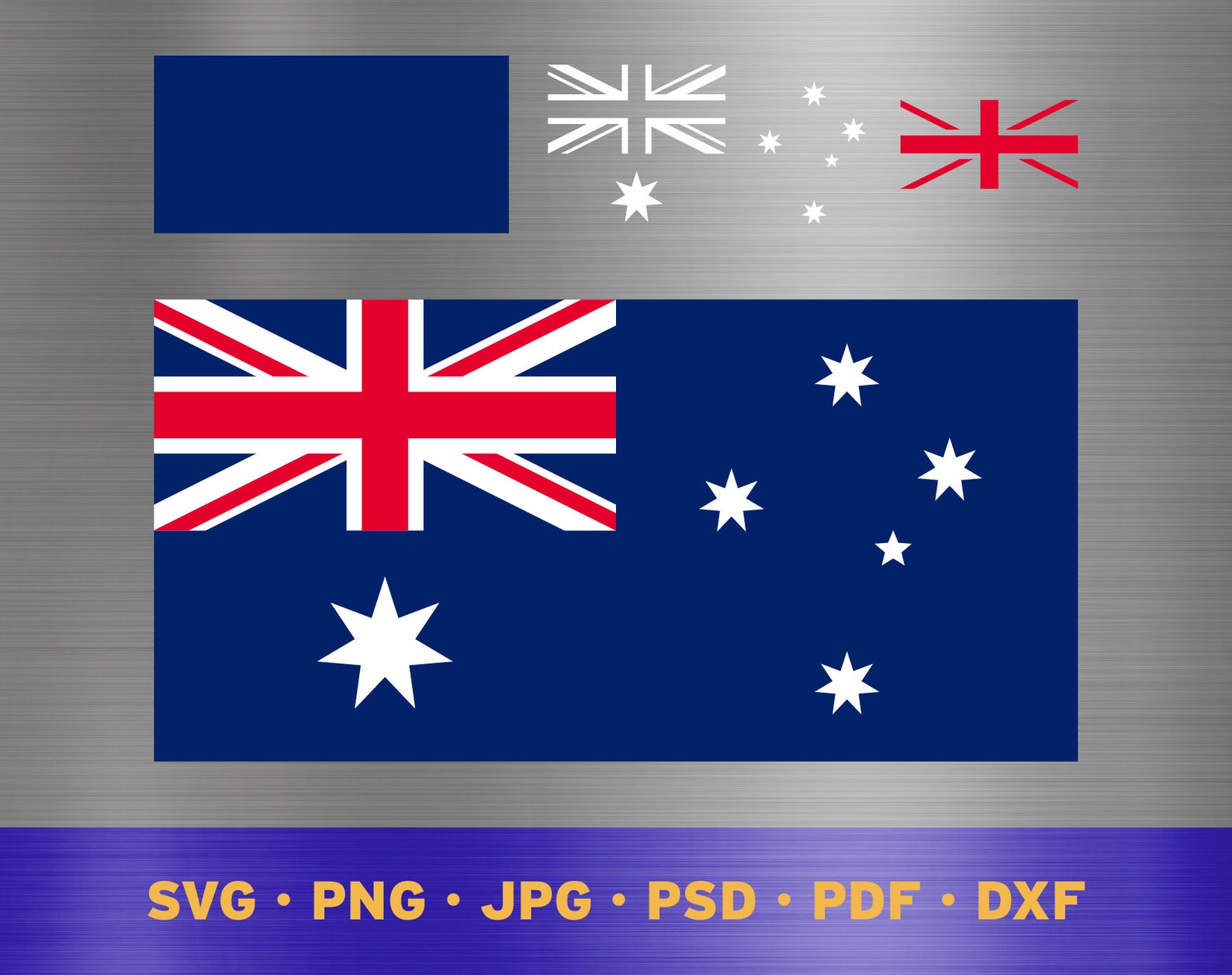 Australian Flag Svg Layered, Australia Flag Svg, Australian Flag Cricut ...