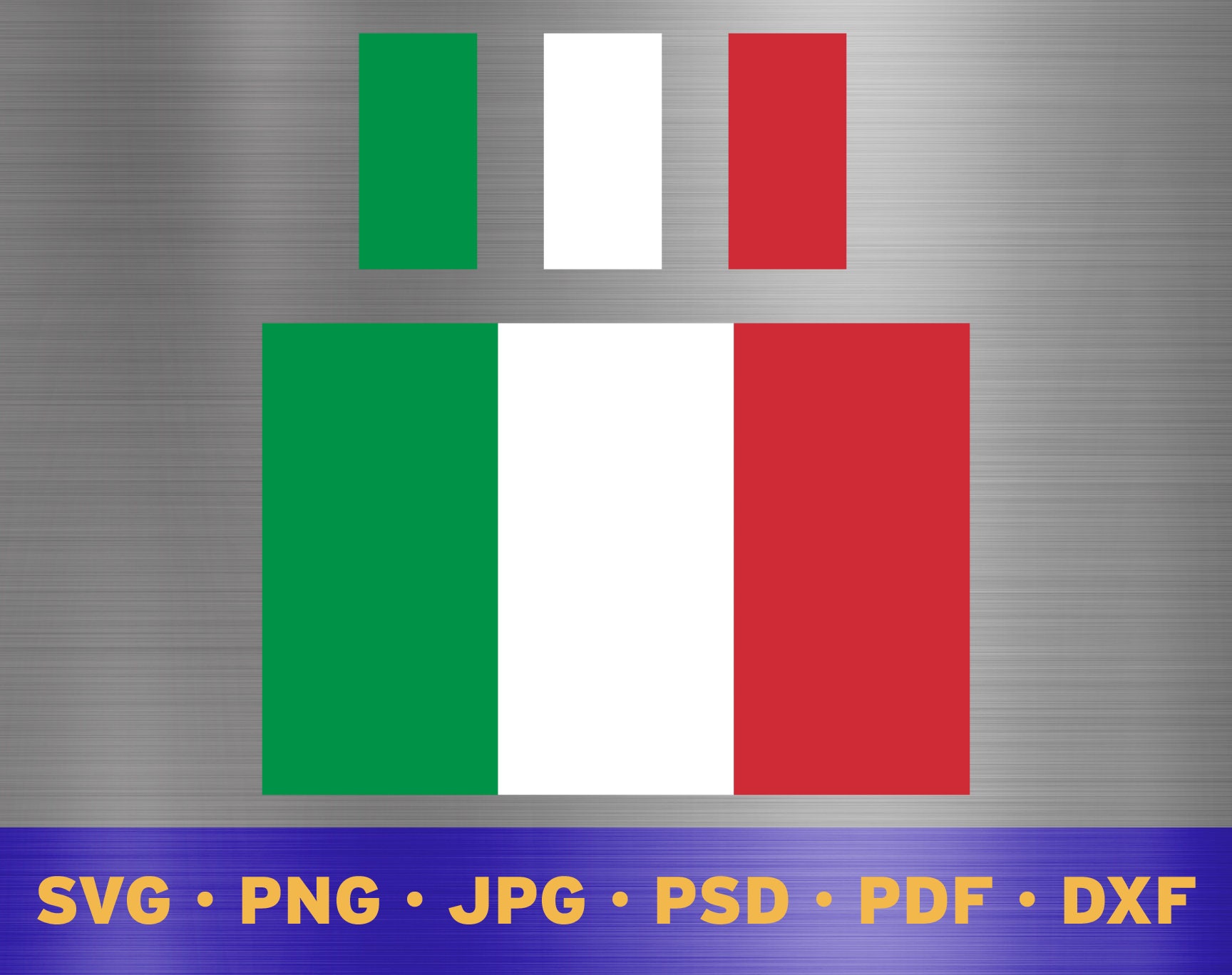 Italy Flag Svg Layered Italian Flag Svg Italian Flag Cricut - Etsy