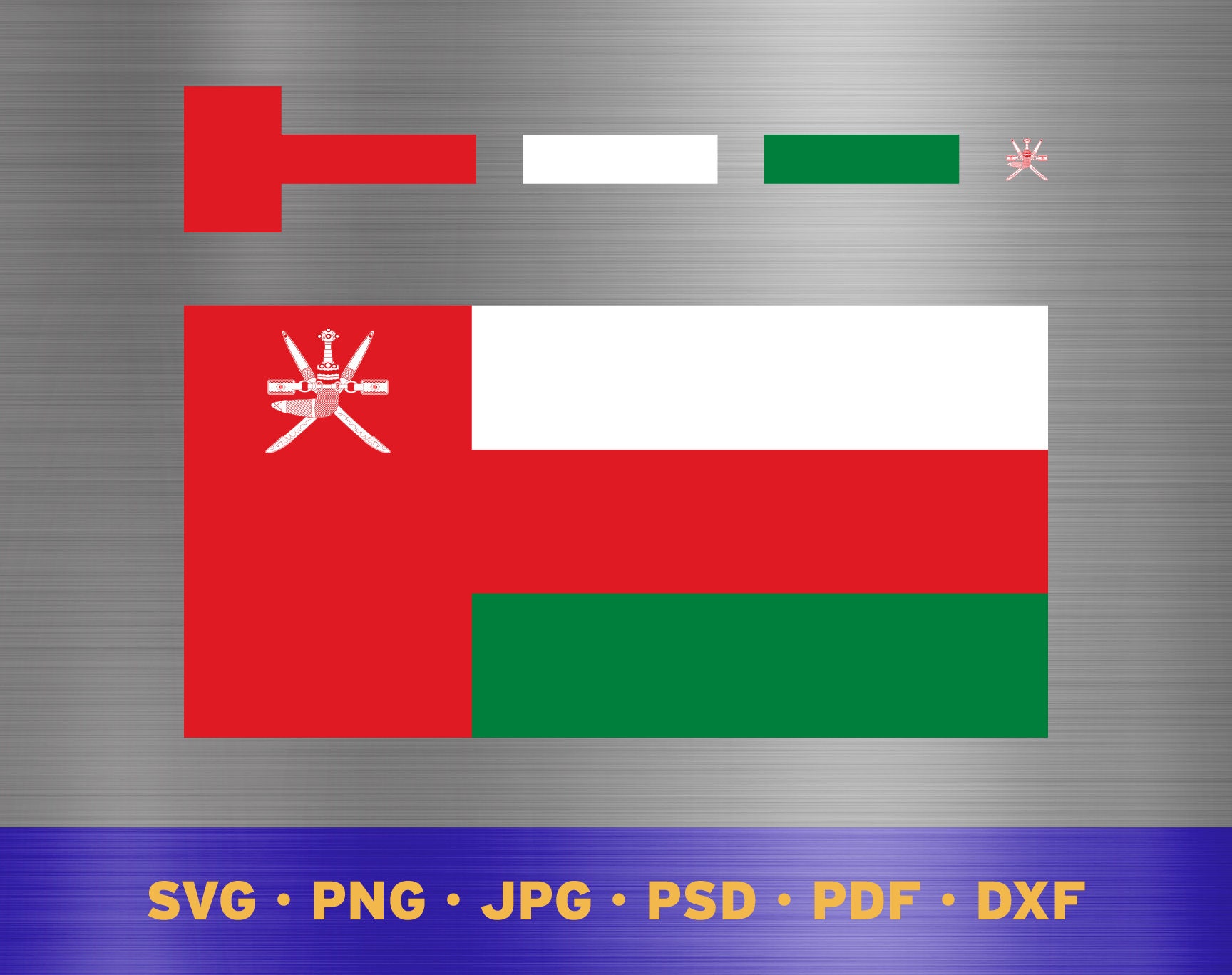 Oman Flag Svg Layered, Omani Flag Svg, Omani Flag Cricut, Oman Flag Png ...