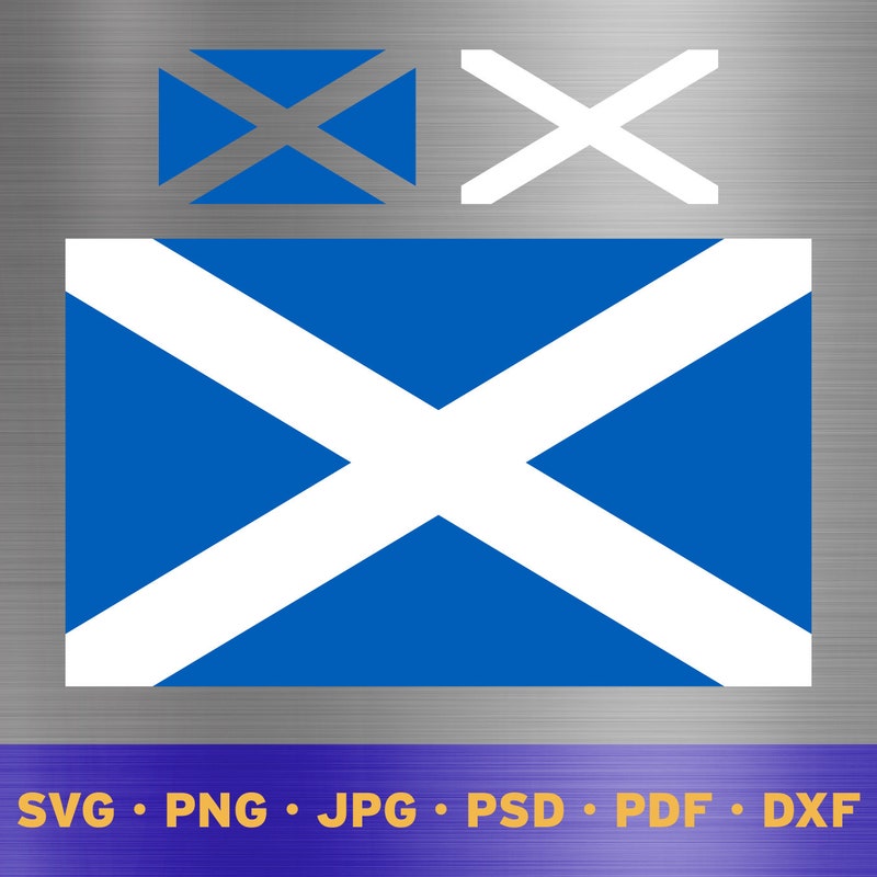 Scottish Flag - Etsy