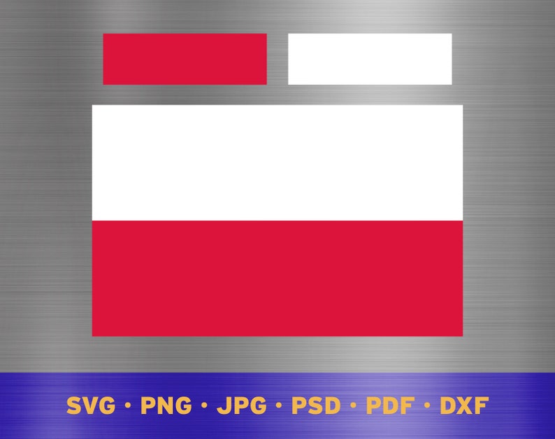 Poland Flag Svg Layered, Polish Flag Svg, Polish Flag Cricut, Poland ...